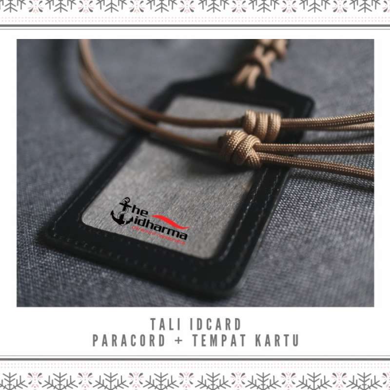 Jual Lanyard Id Card Tali Name Tag Paracord Buckle - Ya Di Seller ...