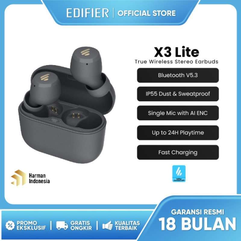 Jual Edifier X3 Lite True Wireless Stereo Earbuds Di Seller Have-id - Cengkareng Timur, Kota ...