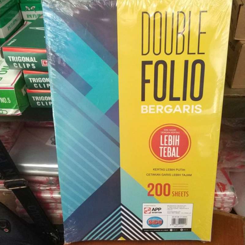 Jual Kertas Double Folio Garis Sinar Dunia ( Sidu ) Di Seller Kingyo ...