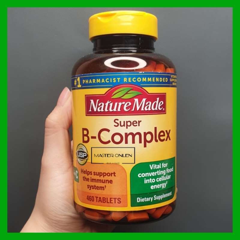 Promo Nature Made Super B Complex Vitamin C 460 Tablet Diskon 33% Di ...
