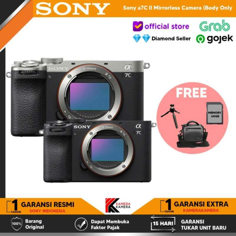 Jual Sony A7c Ii Body Only Mirrorless Camera Alpha A7cii A7 C Mark 2 - Kit 28-60mm Di Seller ...