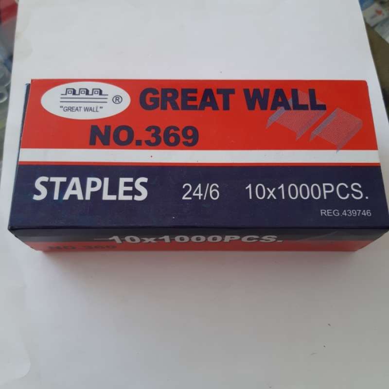 Jual Isi Staples Great Wall No 3 / Isi Staples Besar Great Wall Di ... Jual Isi Staples Great Wall No 3 / Isi Staples Besar Great Wall Di ...
