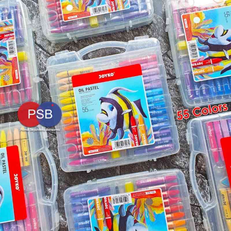 Jual Crayon / Krayon Titi Joyko Oil Pastel 55 Warna Di Seller Regstore ...