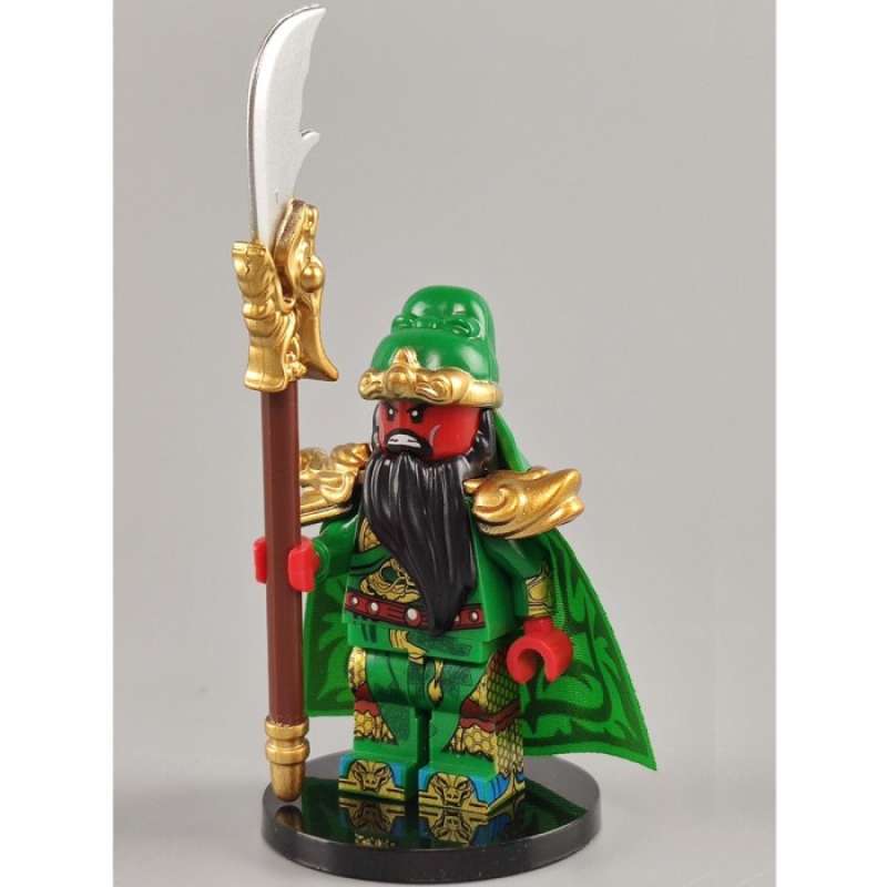 Promo Mainan Lego Minifigure Three Kingdoms General Guan Yu Untuk Anak ...