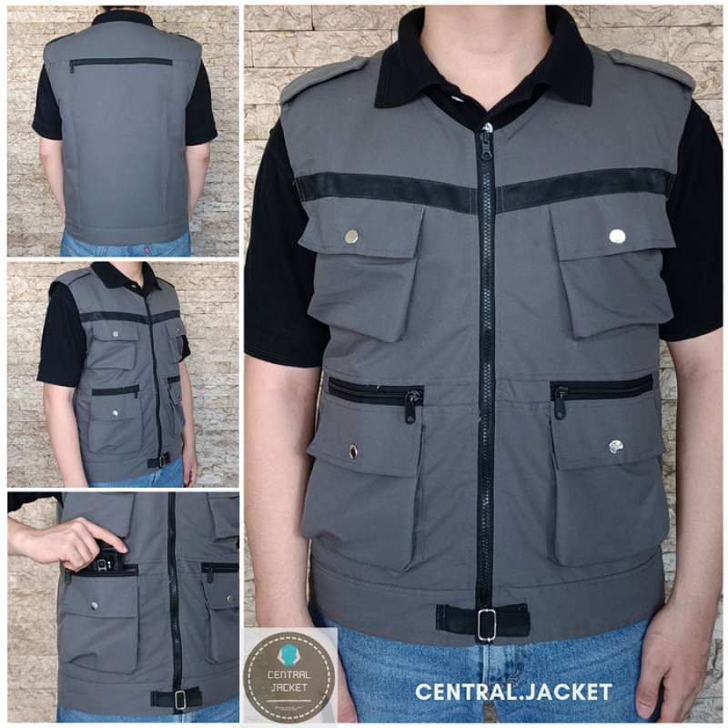 Promo Rompi Lapangan Ukuran Jumbo - Rompi Kegiatan - Rompi Outdoor ...