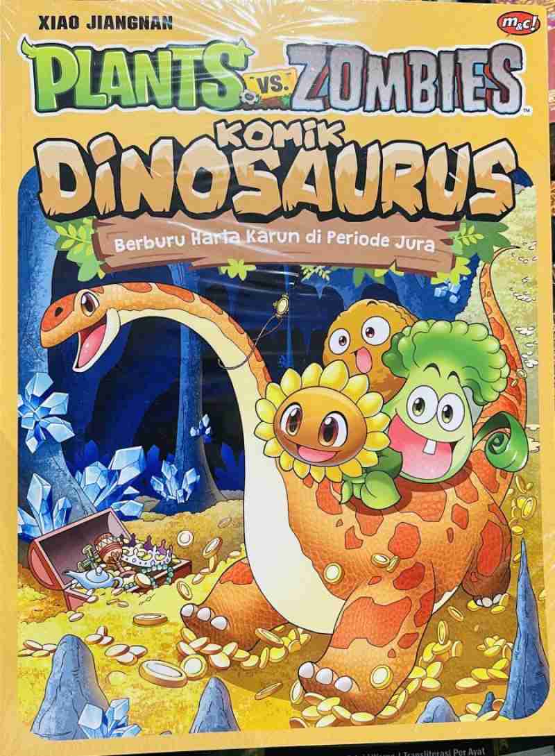 Promo Ori Buku Komik Plants Vs Zombies Komik Dinosaurus Berburu Harta ...