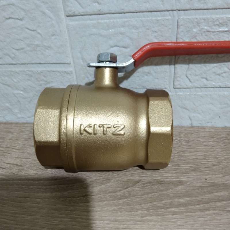 Promo Ball Valve Kitz 2inch Kuningan/ballvalve Kitz 2inch Kuningan ...