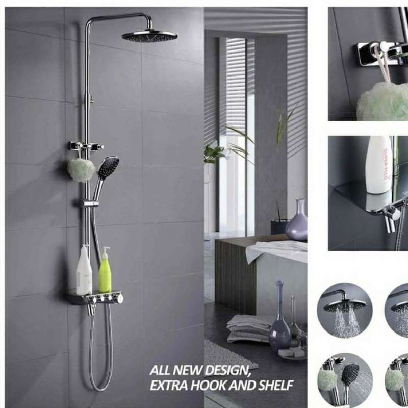 Promo Luxury Mixer Shower Set Germany Brilliant Gbv1388b 3in1 Gbv1388 ...