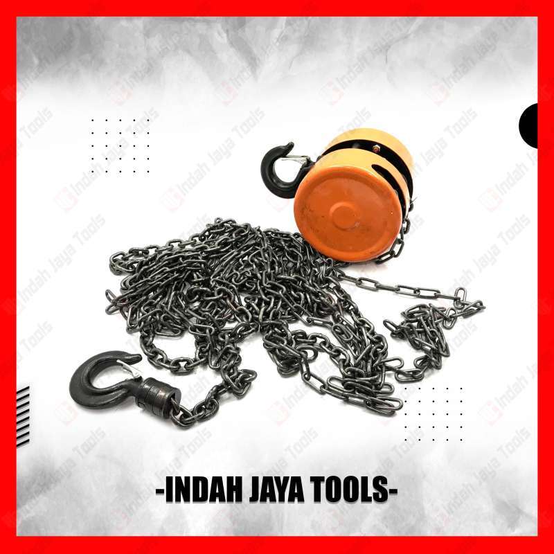 Jual Murah Chain Block 2 Ton X 3 Meter - Alat Angkut Barang Berat Takel ...