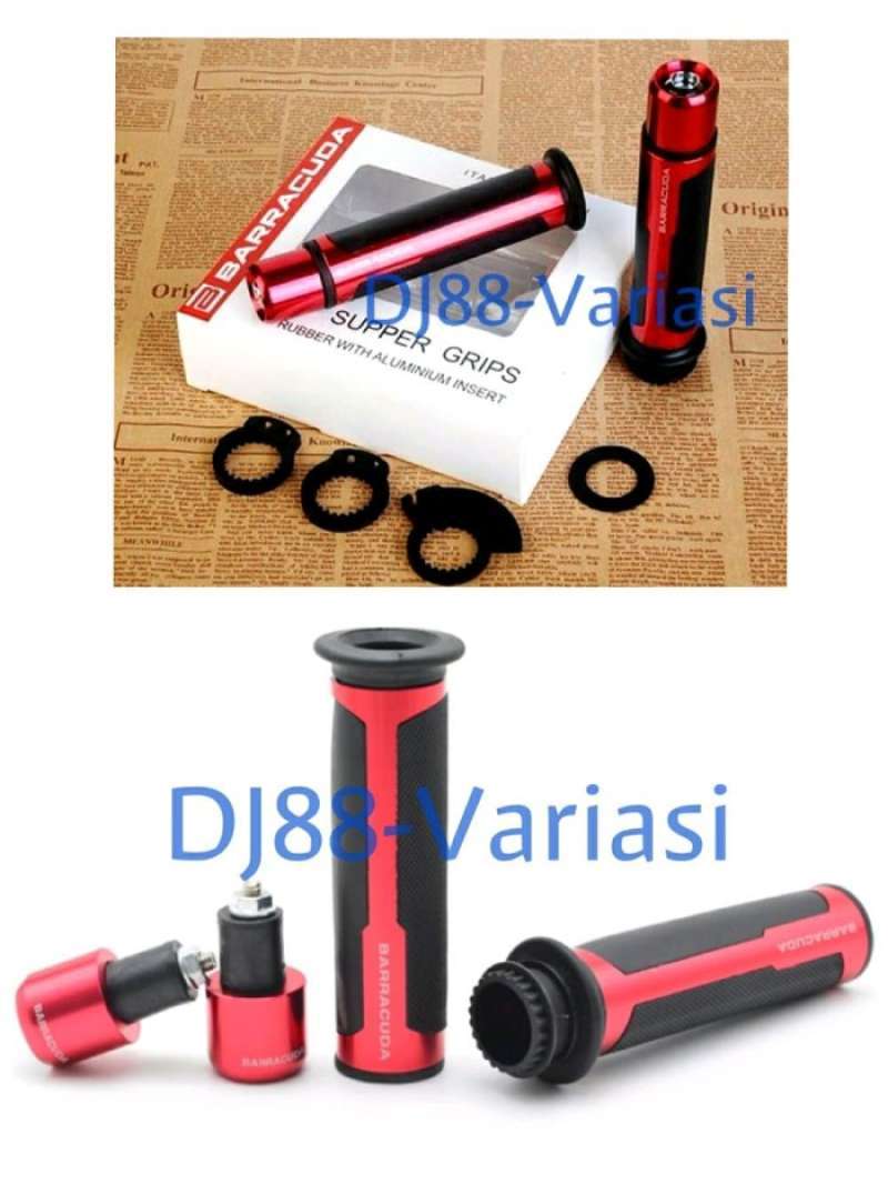 Promo Handgrip Barracuda Bar End Nmax Aerox 155 Pcx Beat Fino Vario 150 ...