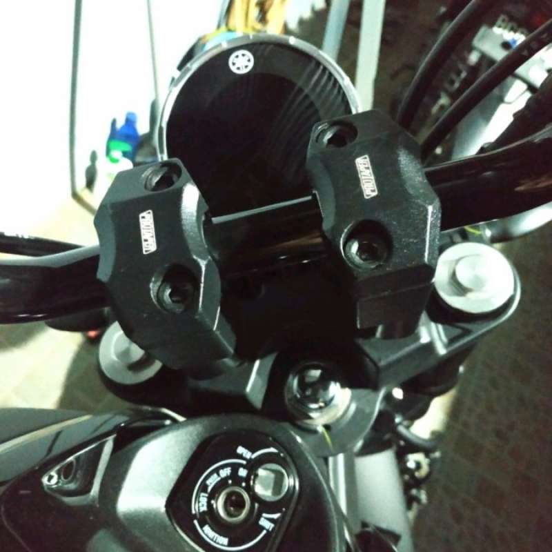 Promo Raiser Riser Peninggi Stang Black Series Yamaha Xsr 150 Diskon 23 ...