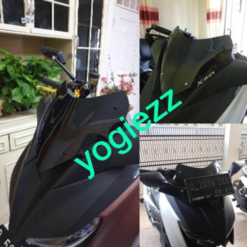 Promo Visor Yamaha Xmax Windshield Xmax Flyscreen Wind Shield Yamaha ...