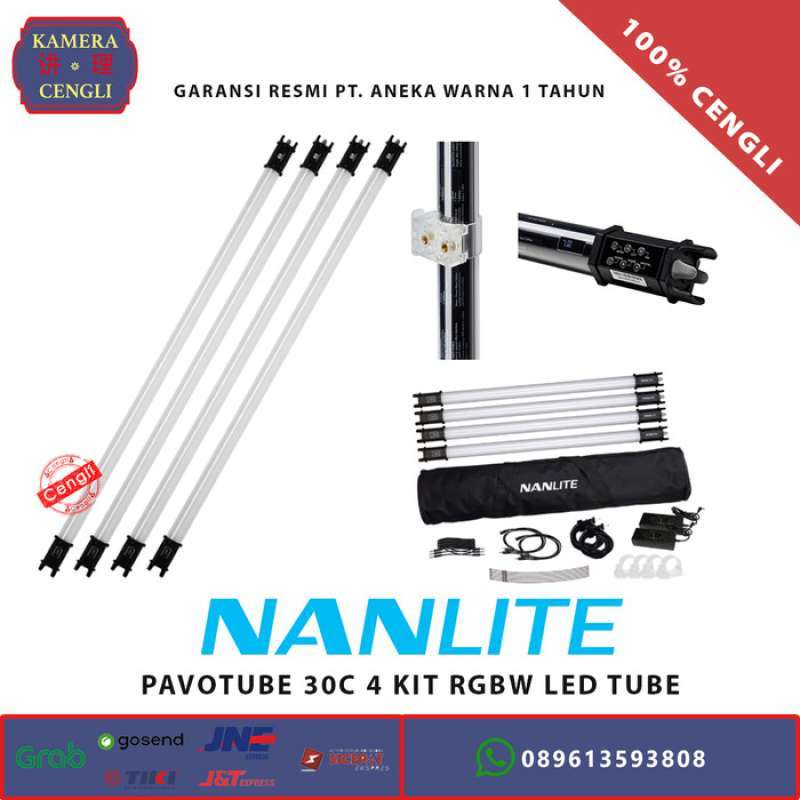 Promo Promo- Nanlite Pavotube 30c 30 C Rgbw Led Tube With Internal Battery - Resmi - 1 Kit ...