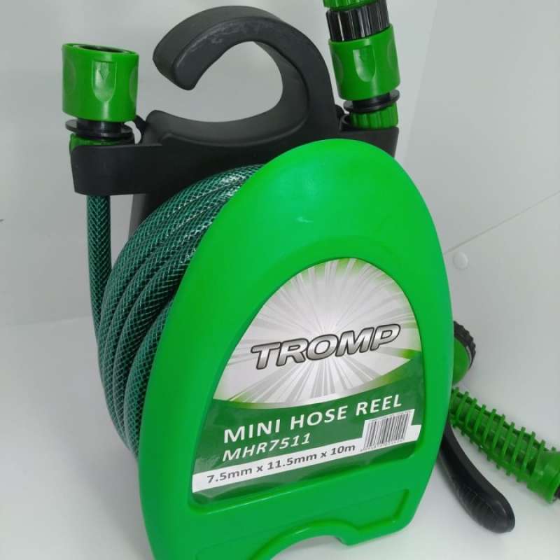 Promo Hose Reel Mini Set 10 Meter Tromp - Selang Mini Air Portable Set ...
