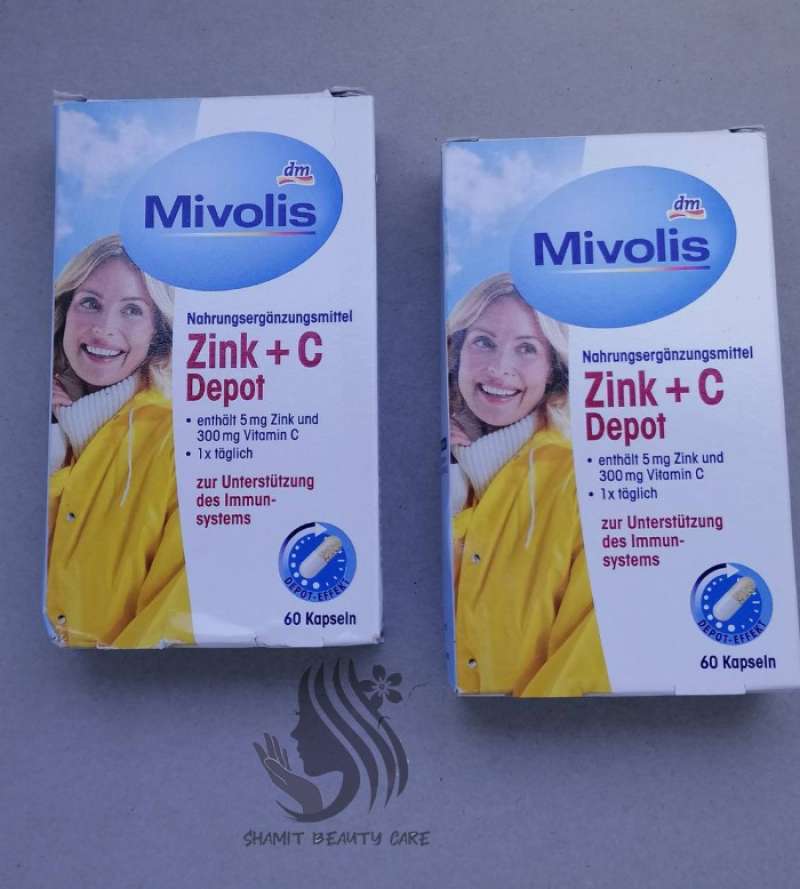 Promo Dm Mivolis Zink + C Depot Kapseln 60 St., 38 G Diskon 33% Di ...