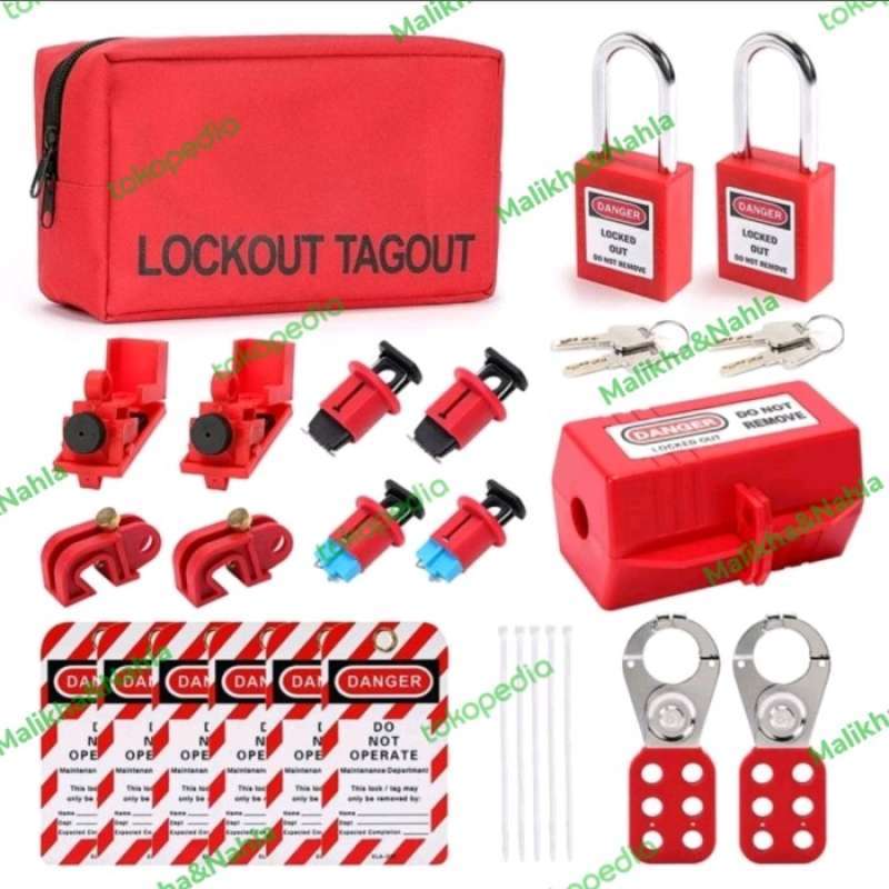 Promo Loto Lockout Tagout Safety Kit Set Price In Kebayoran Diskon 23% Di Seller Kulee Store ...