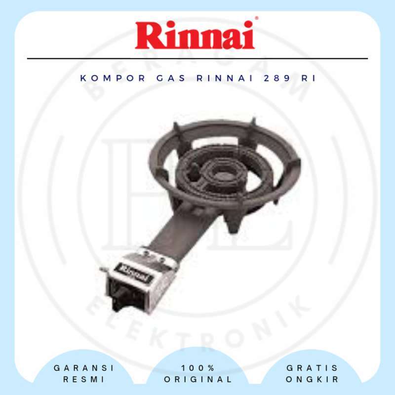 Promo Rinnai Kompor Gas Tl 289 Ri / Garansi Resmi Kompor Induksi Diskon ...