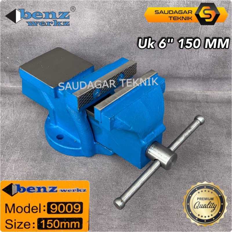 Promo Ragum Catok Meja Besi 6 Inch 6 Swivel Vice Table 6inch Diskon 23% ...