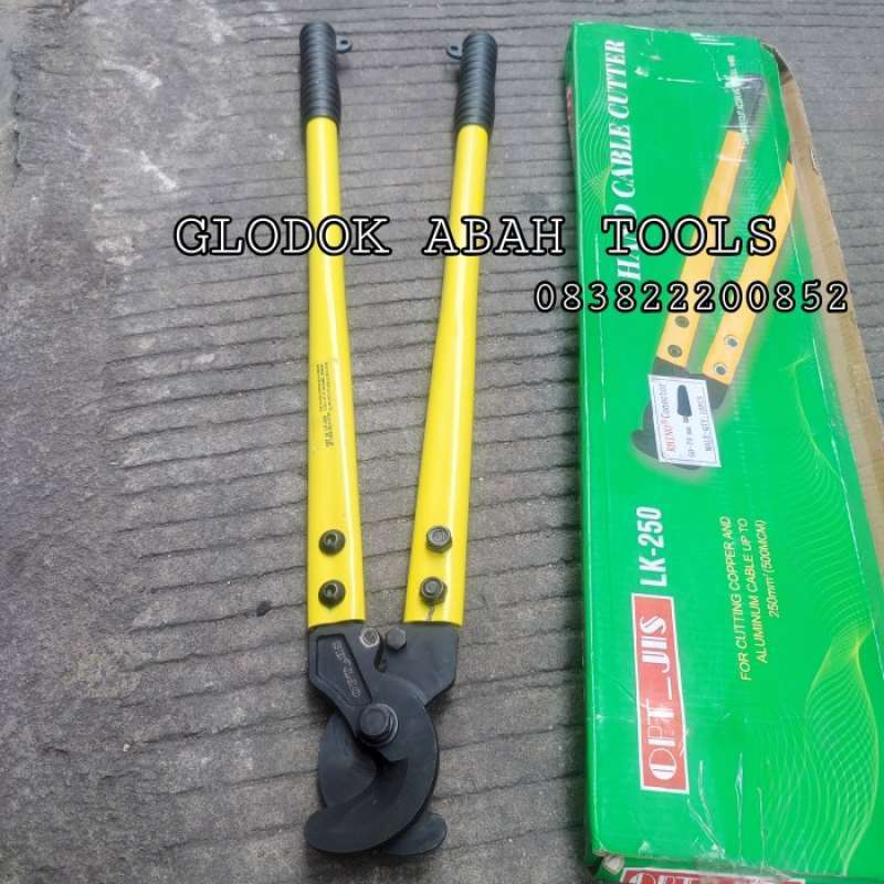 Promo Tang Potong Kabel Besar Lk 250 Opt Cable Cutter Pemotong Kabel ...