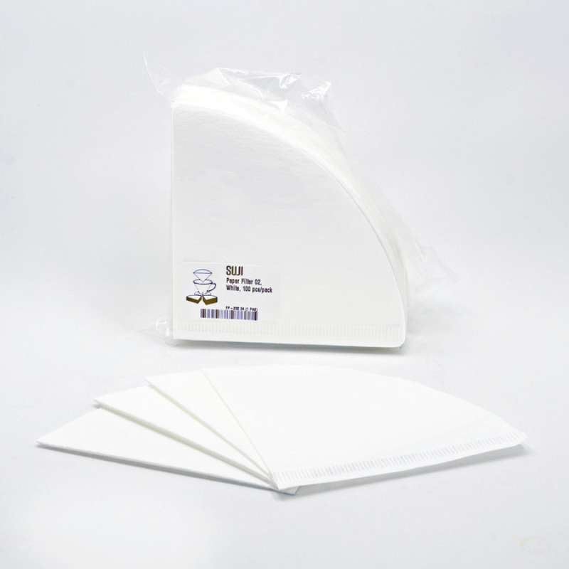 Promo Coffee Paper Filter Suji Paper Filter 02 White Isi 100lembar ...