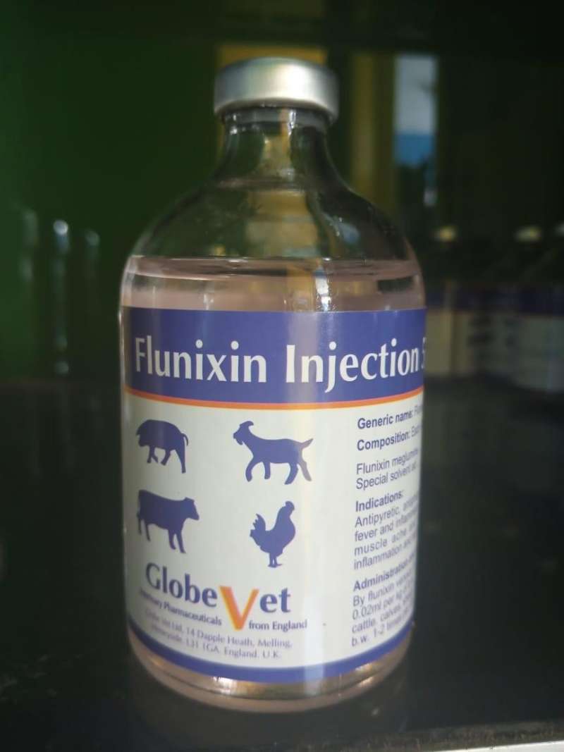 Jual Flunixin Meglumine Obat Anti Inflamasi Nonsteroid, Analgesik 100ml ...