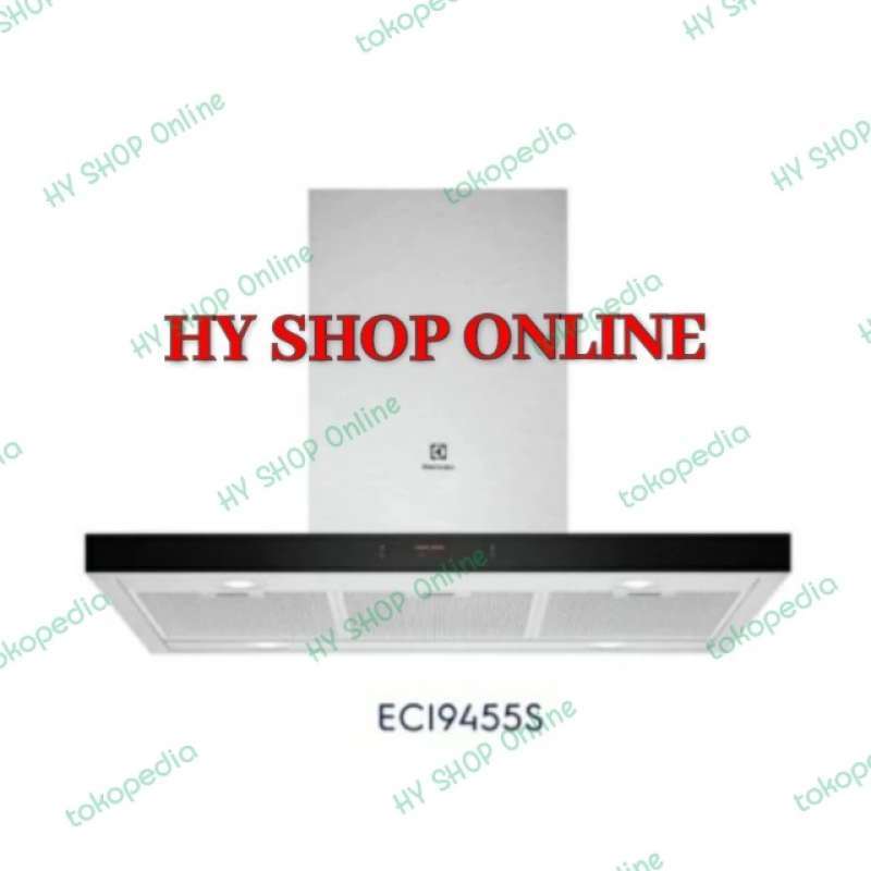 Promo Electrolux Eci9455s / Eci 9455 S Cooker Hood Island 90cm Diskon ...