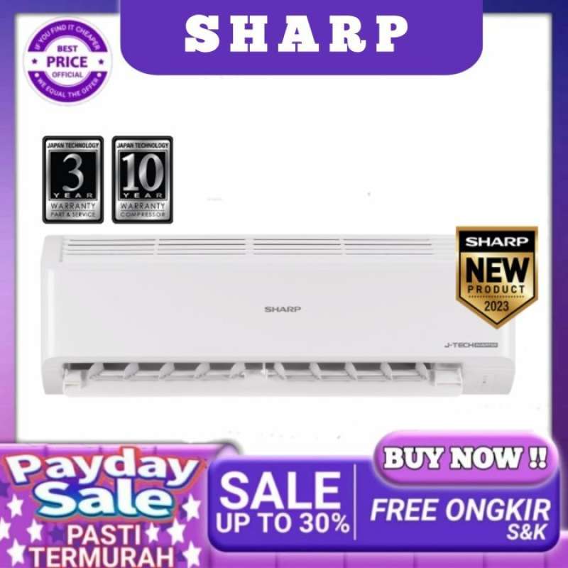 Promo Ac Sharp Inverter 1pk Ah-x10bey Inverter Bey Series Ahx10bey 1pk Diskon 23% Di Seller ...