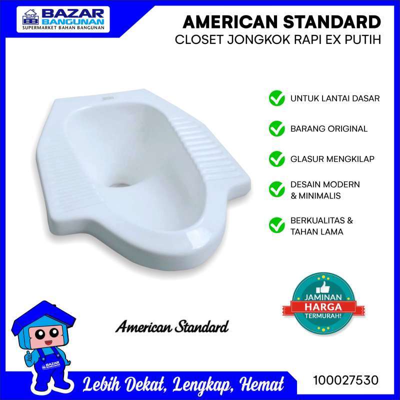Jual Closet Jongkok American Standard 💯 Harga Murah & Kualitas Terbaik ...