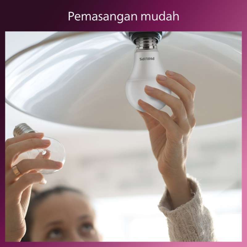 Promo Philips [beli 3 Dapat 5 ]lampu Led Radiant Line Multipack 9w E27 ...