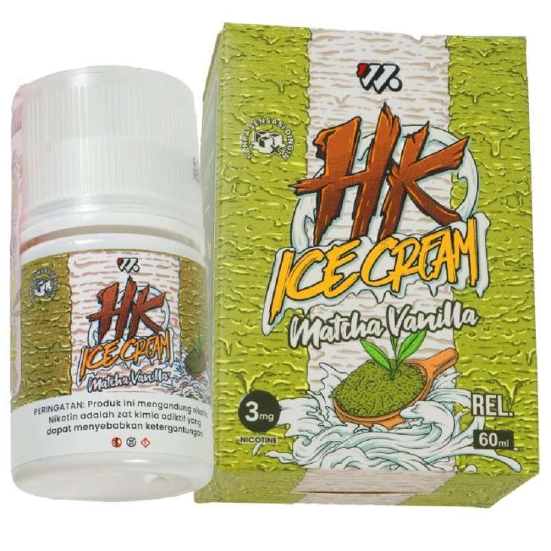 Jual Hk Ice Cream Matcha Vanilla 60ml 3mg 6mg By Wise - 6mg Di Seller ...