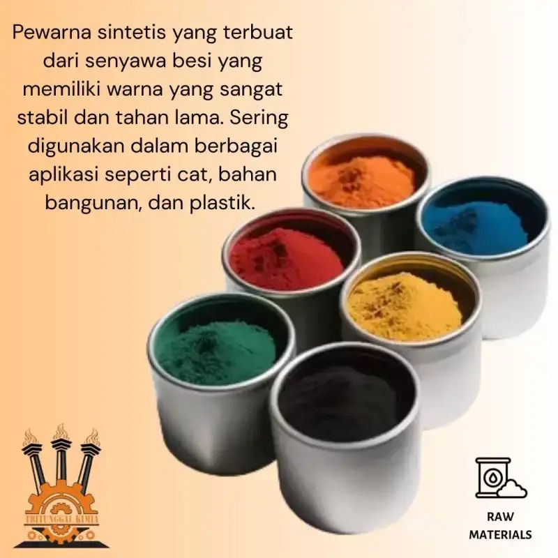Jual High Quality Iron Oxide Pigment 1kg / Bubuk Pigmen Besi Oksida ...