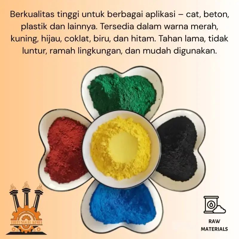 Jual High Quality Iron Oxide Pigment 1kg / Bubuk Pigmen Besi Oksida ...