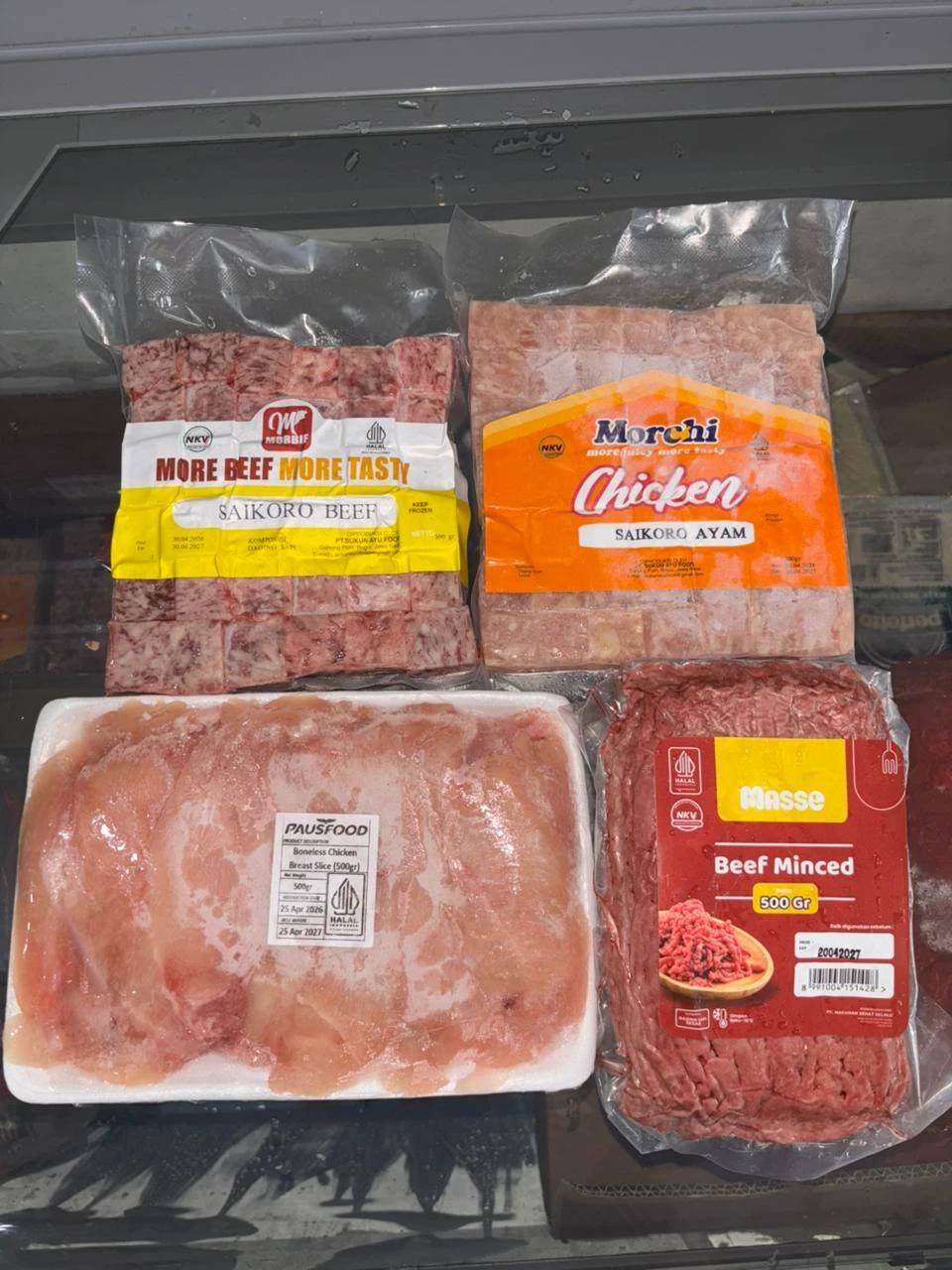 Promo Beef Slice Ayam | Minced Beef | Beef Saikoro | Chicken Saikoro ...