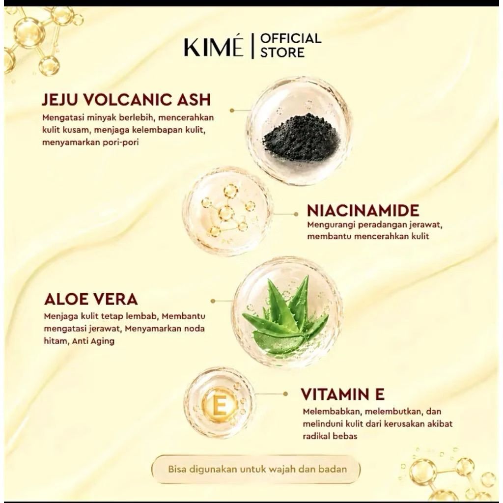 Promo Kime Jeju Brightening Soap Sabun Batang Pemutih Badan & Wajah ...