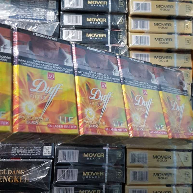 Jual Rokok Duff Click Pineapple - 16 Batang Filter Di Seller Dirgantara ...