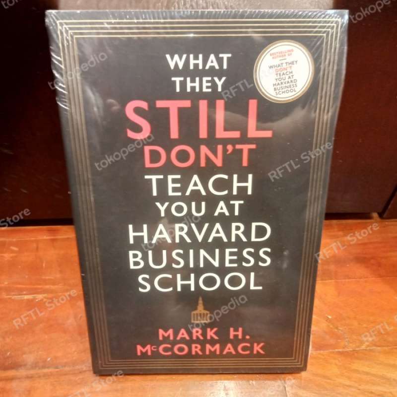 Promo Buku What They Still Don't Teach You At Harvard Business School ... Promo Buku What They Still Don't Teach You At Harvard Business School ...