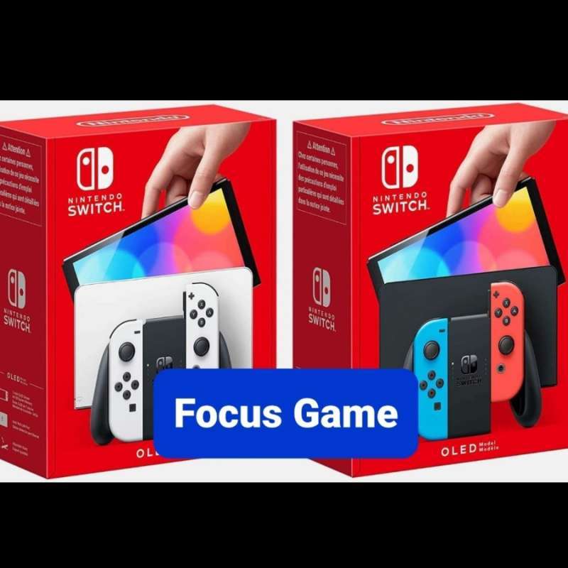 Jual Nintendo - Switch Oled Putih White Neon Red Blue Console Game ...