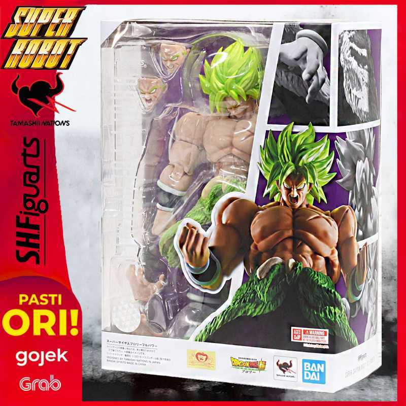 Jual BANDAI SHF Super Saiyan Broly Full Power - Dragon Ball Super Tamashii Nations SHFiguarts di ...