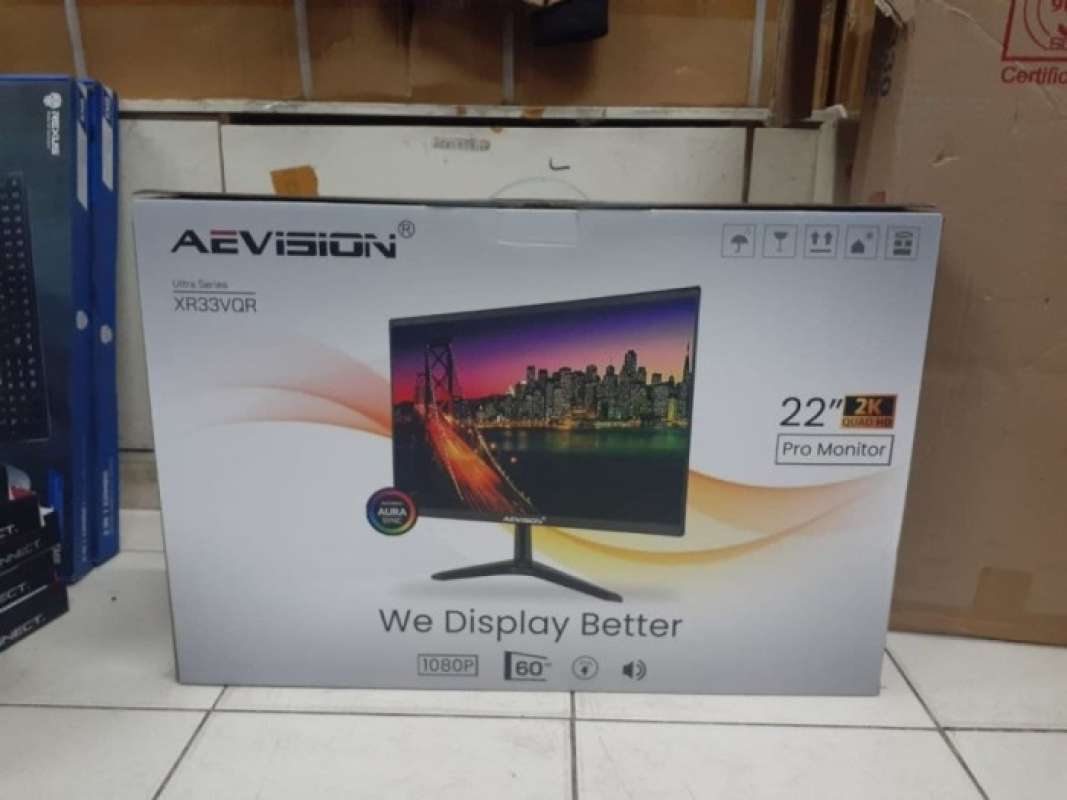 Promo LCD Monitor 22 inch AEVISION MEGAVISION (HDMI VGA RCA USB) - 21 ...