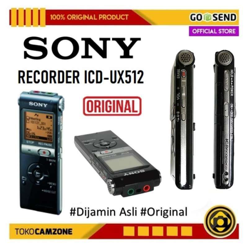 Promo Sony ICD-UX512 Voice Recorder Diskon 23% di Seller Focus ID - Cilandak Timur, Kota Jakarta ...