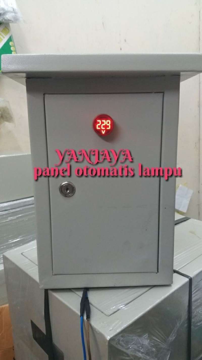 Promo panel otomatis lampu/panel timer theben/panel penerangan/panel ...