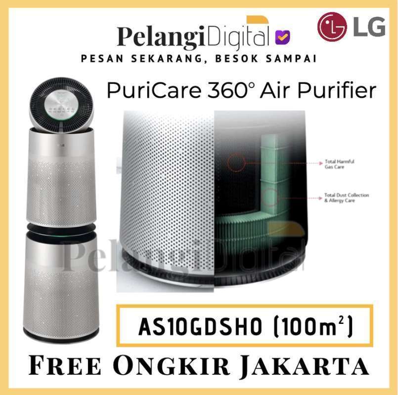 Promo LG-AIR PURIFIER-AS10GDSH0 Diskon 2% di Seller LOG IN MEGASTORE ...