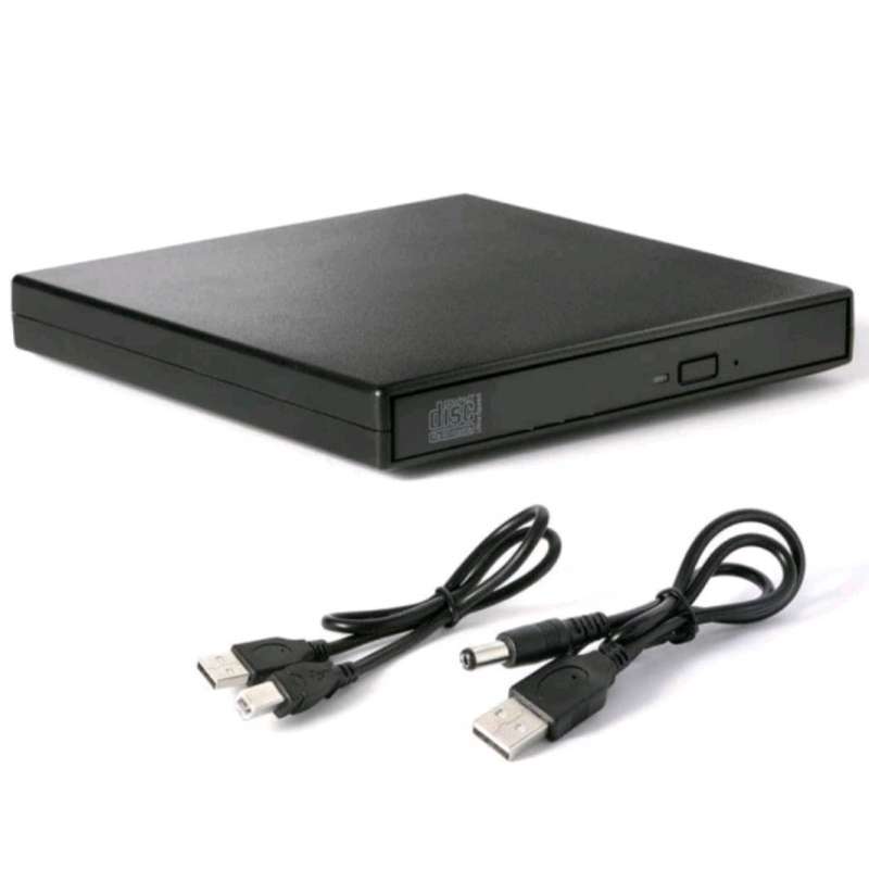 Jual USB CDROM External Slim Optical Drive for PC and Laptop di Seller ...