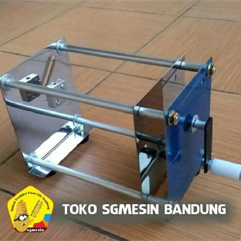 Jual Mesin pisau ulir kubus kentang spiral super murah di Seller ...