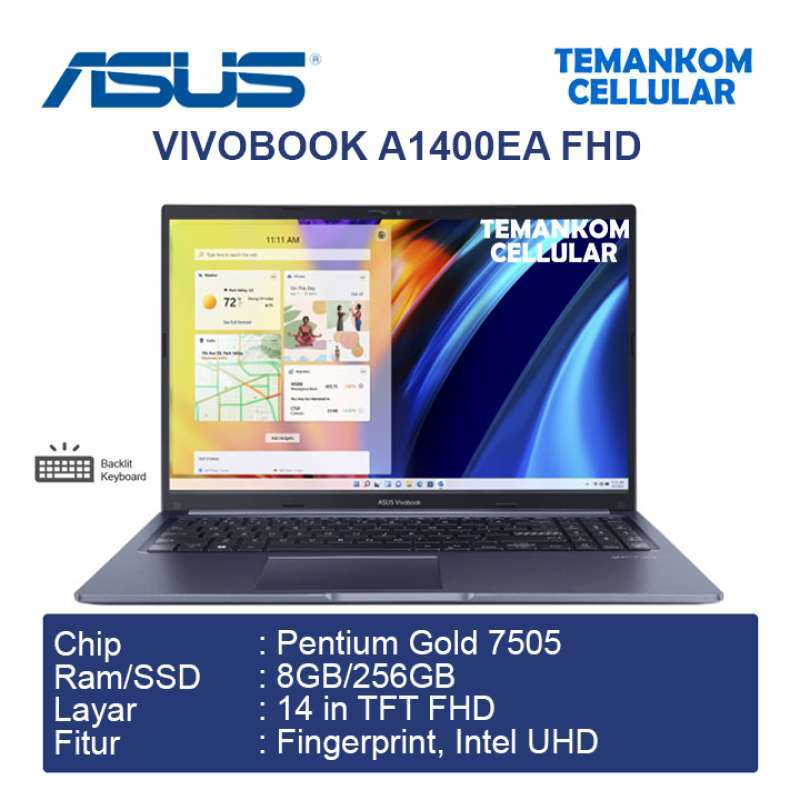 Jual Laptop ASUS Vivobook 14 A1400EA FHD Pentium Gold 7505 RAM 8GB SSD ...