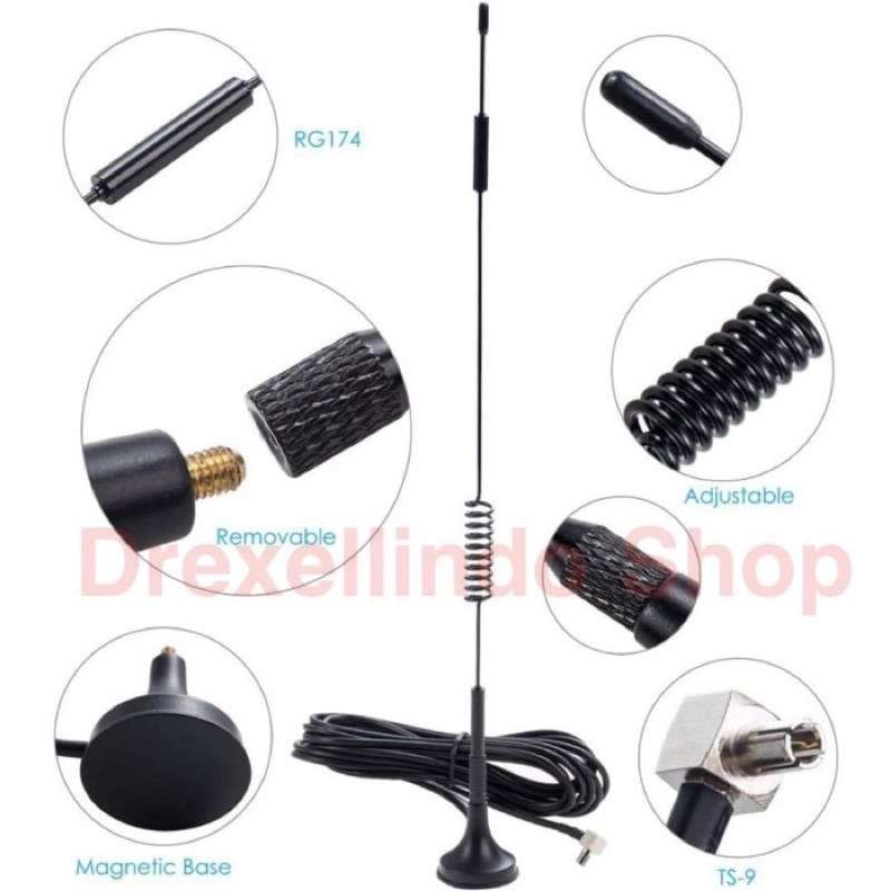Jual Antena Ts9 Spiral Magnet 4g 5m Di Seller Drexellindo Shop ...