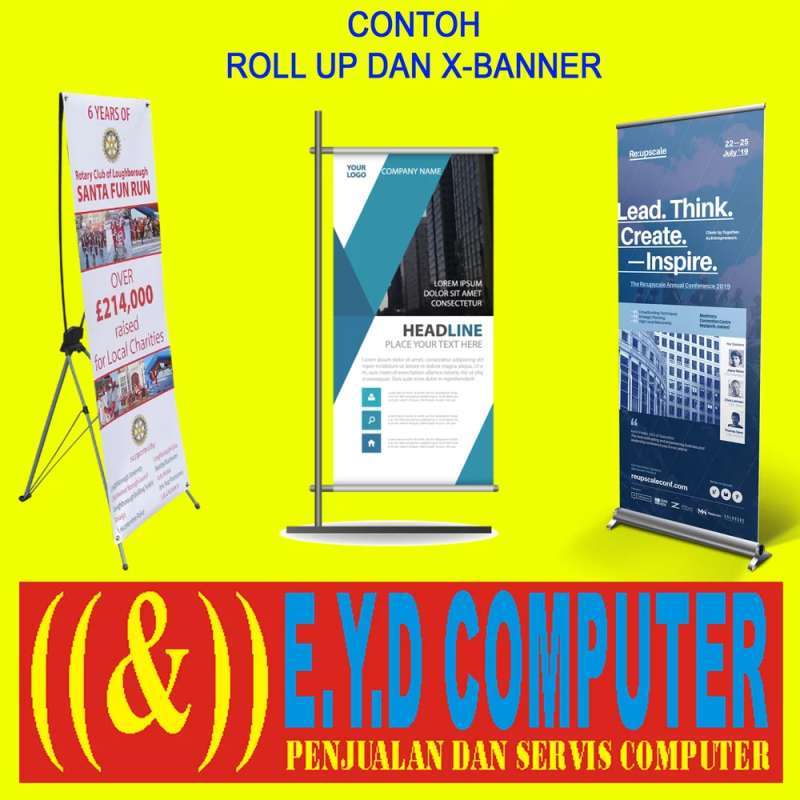 Jual Desain Rool Up X Banner Vol-2 Editing Psd Photoshop Banner Spanduk ...