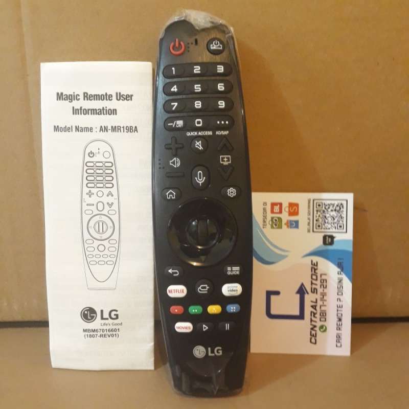 Jual Remote Tv Lg Magic An-mr19ba Original Di Seller Haveart - Cengkareng Barat, Kota Jakarta ...