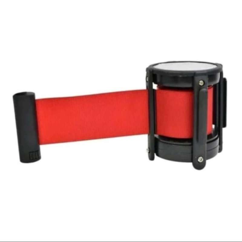 Promo Pole Queue Tape Atau Pita Tiang Antrian Warna Hitam Diskon 4% Di ...