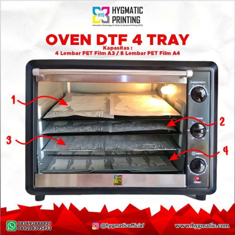 Promo Mesin Oven Dtf A3 - Oven Dtf 4 Tray Diskon 33% di Seller D DAY GAGE - Kalibata, Kota ...